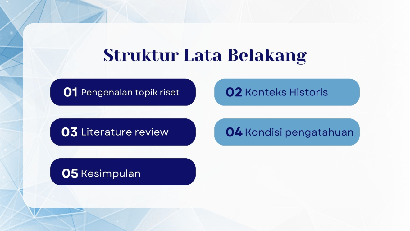 Latar Belakang Penelitian, Struktur dan Cara Menulisnya - Ascarya Solution